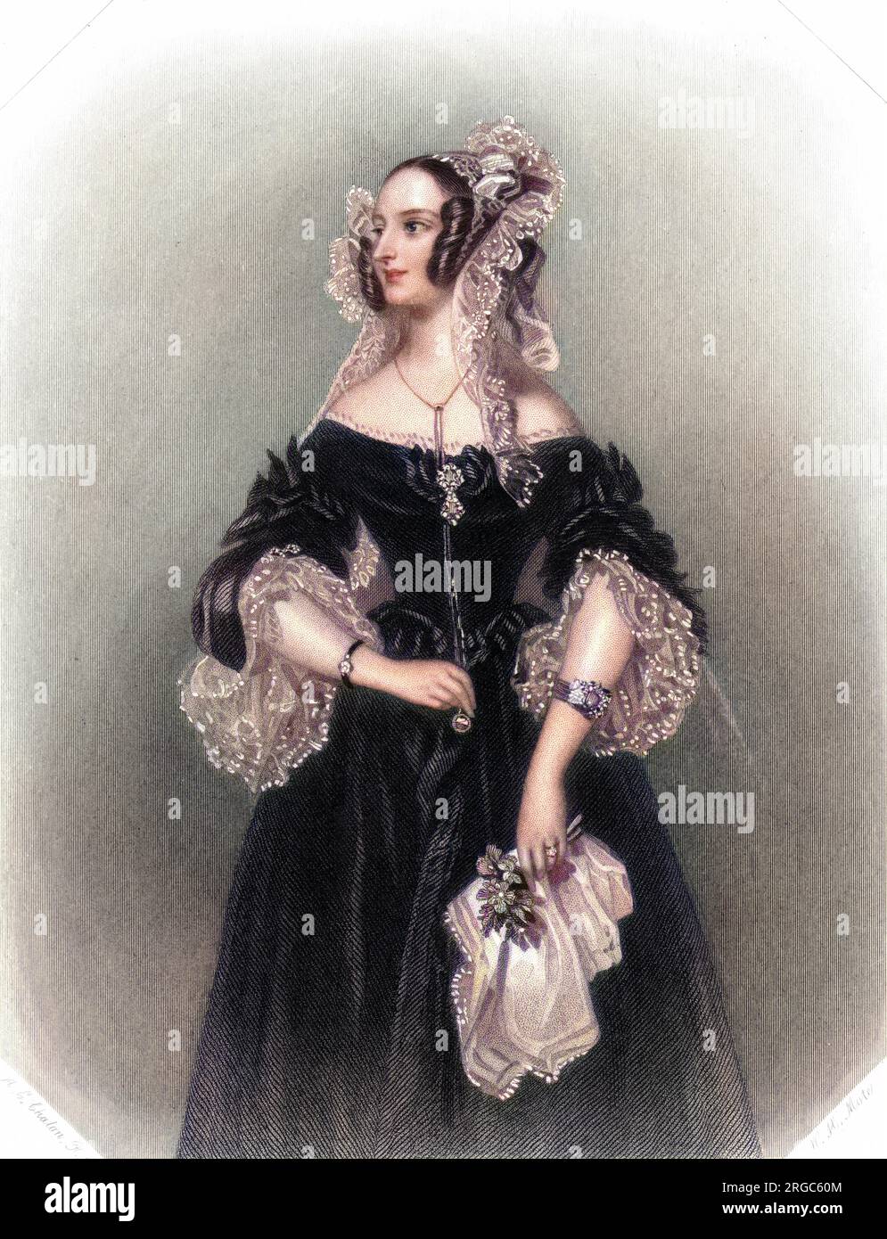 MRS MOUNTJOY MARTYN, wife of M.M.. considered quite a beauty in her ...