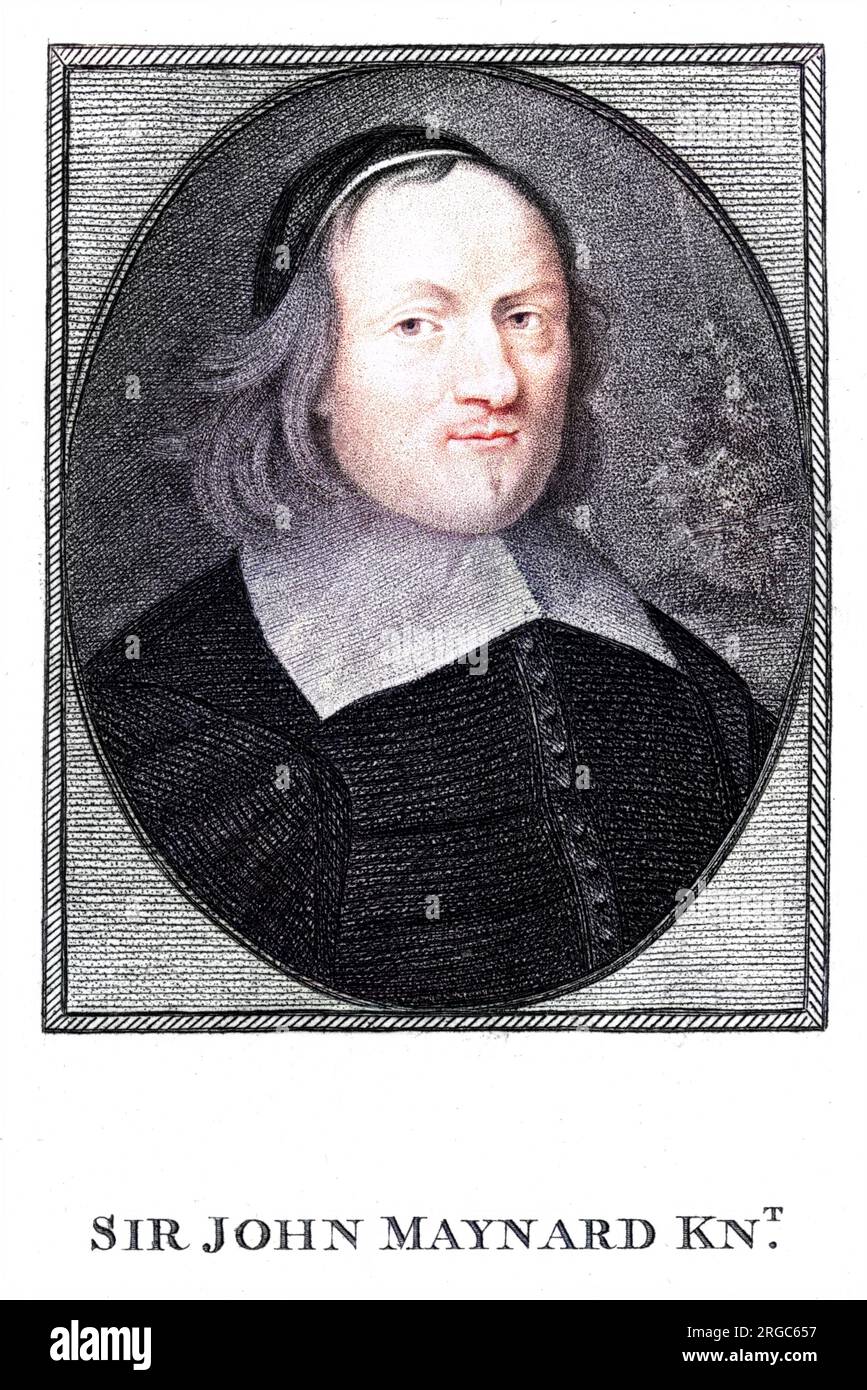 SIR JOHN MAYNARD Judge, serjeant-at-law Stock Photo - Alamy