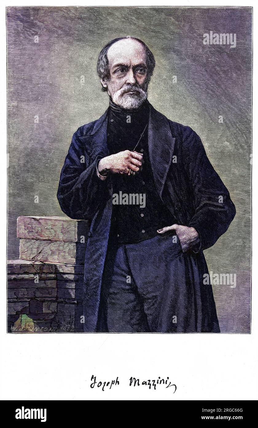Giuseppe mazzini 1805 1872 hi-res stock photography and images - Alamy
