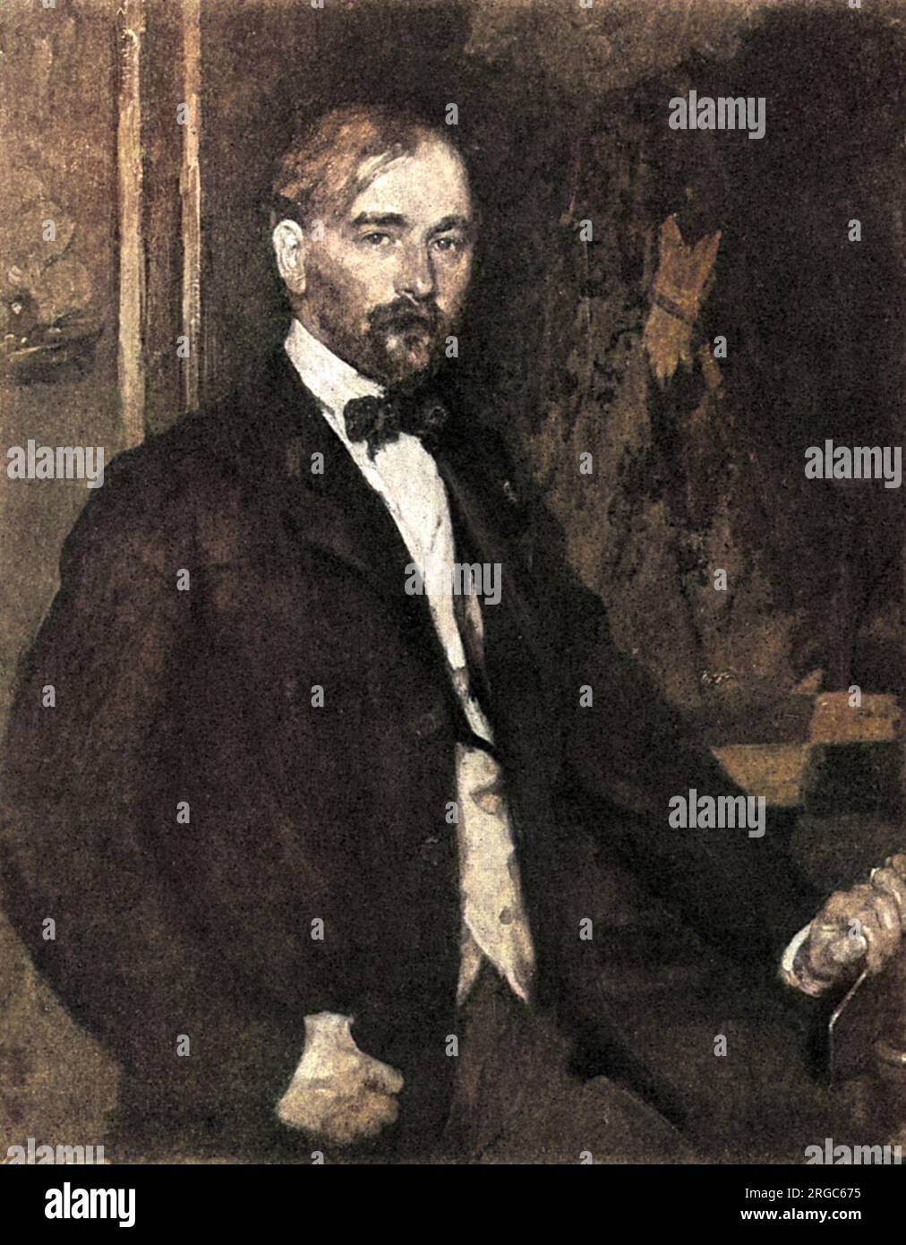 GARI MELCHERS American artist Stock Photo - Alamy