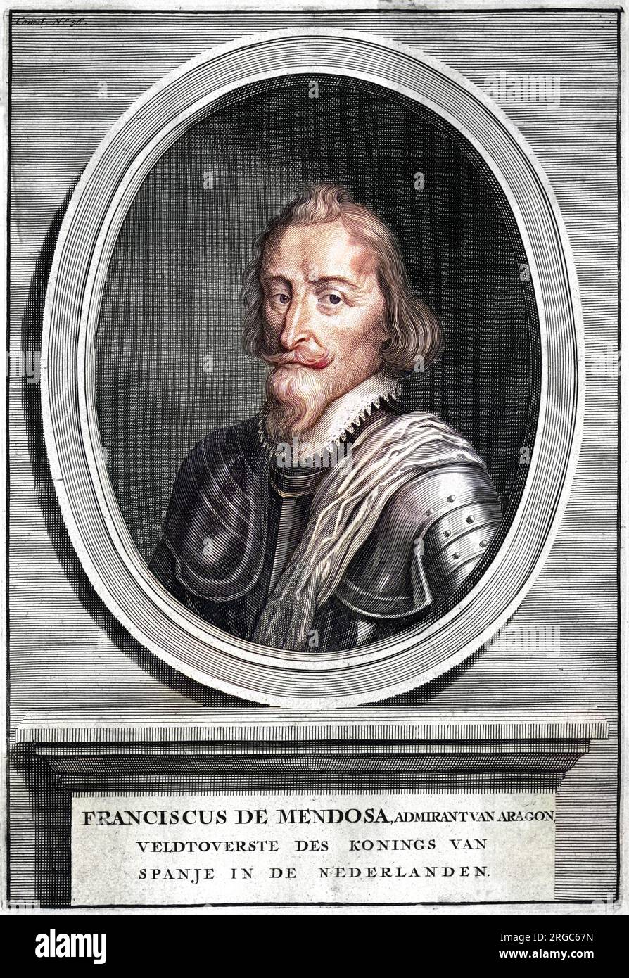 FRANCISCO DE MENDOZA Spanish military commander and governor in the ...