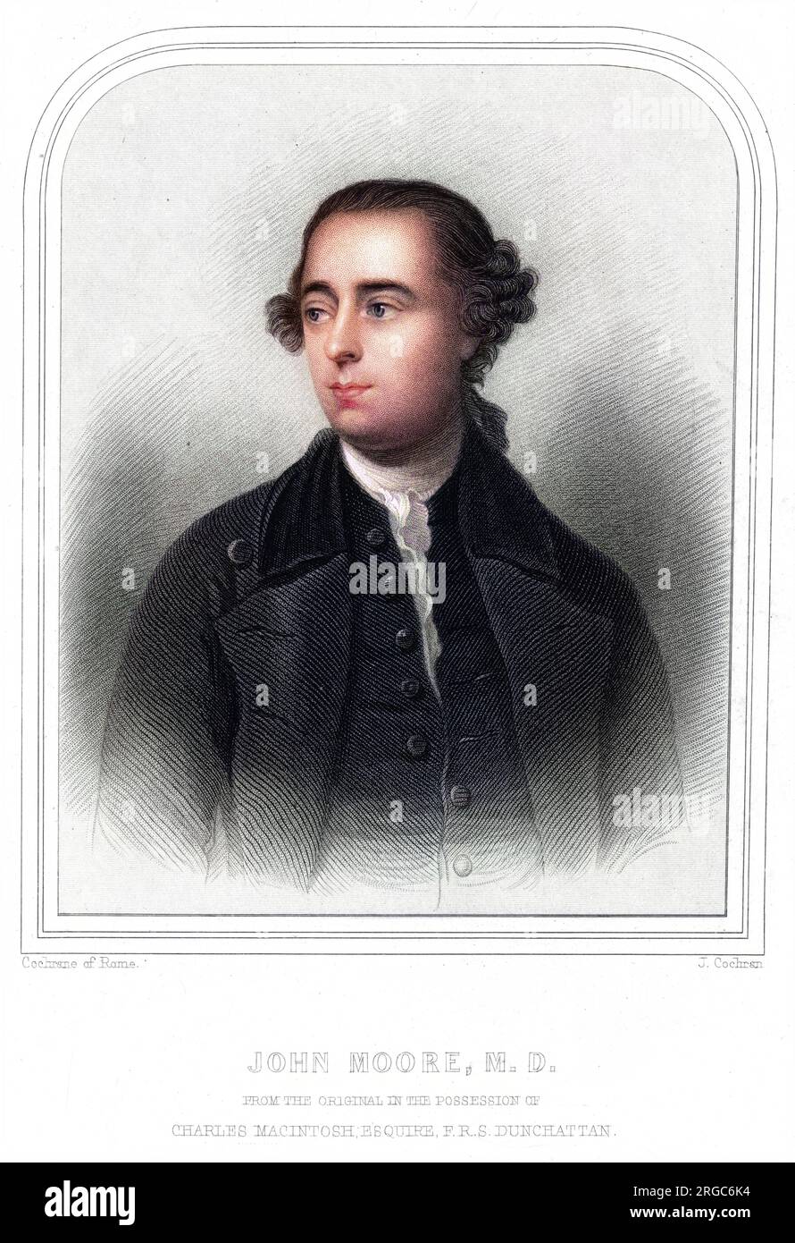 JOHN MOORE Physician and writer father of the general of the same name ...