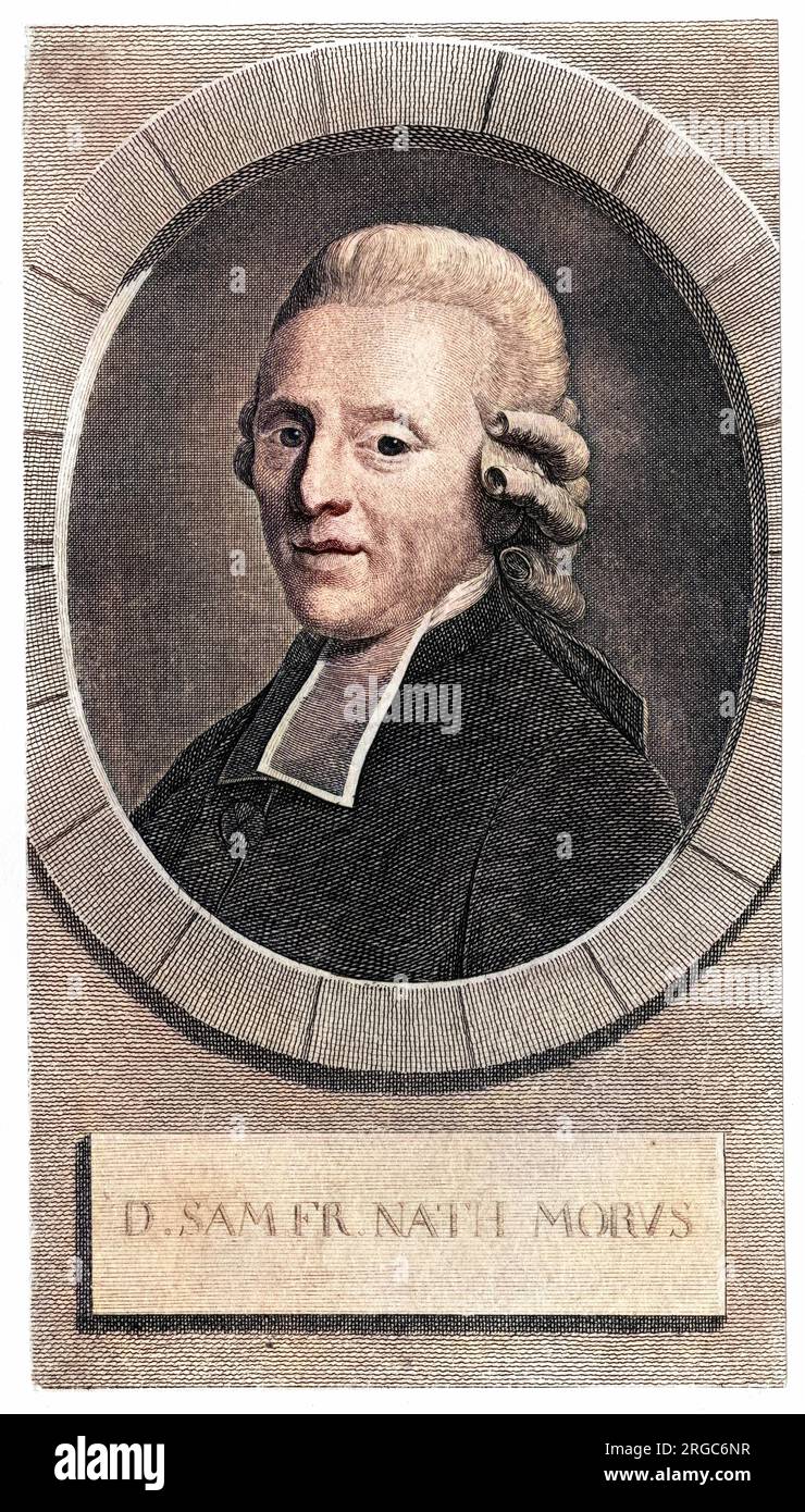 SAMUEL FRIEDRICH NATHAN MORUS German humanist churchman Stock Photo - Alamy