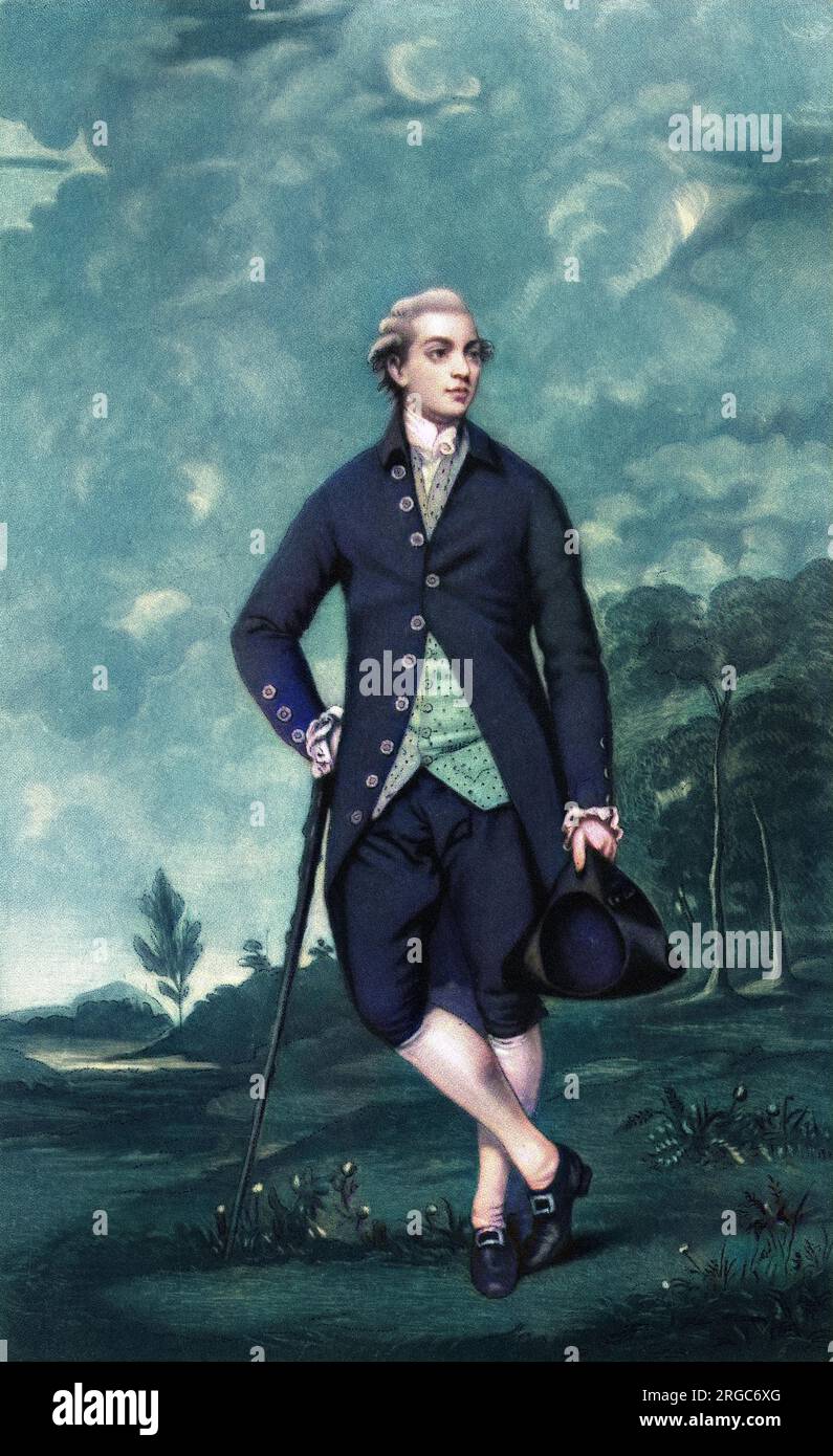 JOHN MUSTERS standing in the grounds of his estate, Colwick Hall Stock ...