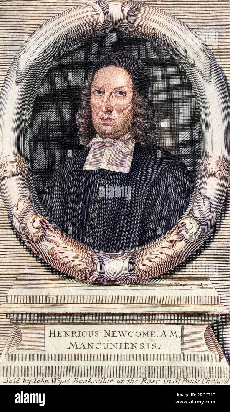 HENRY NEWCOME nonconformist churchman, minister at Manchester Stock ...