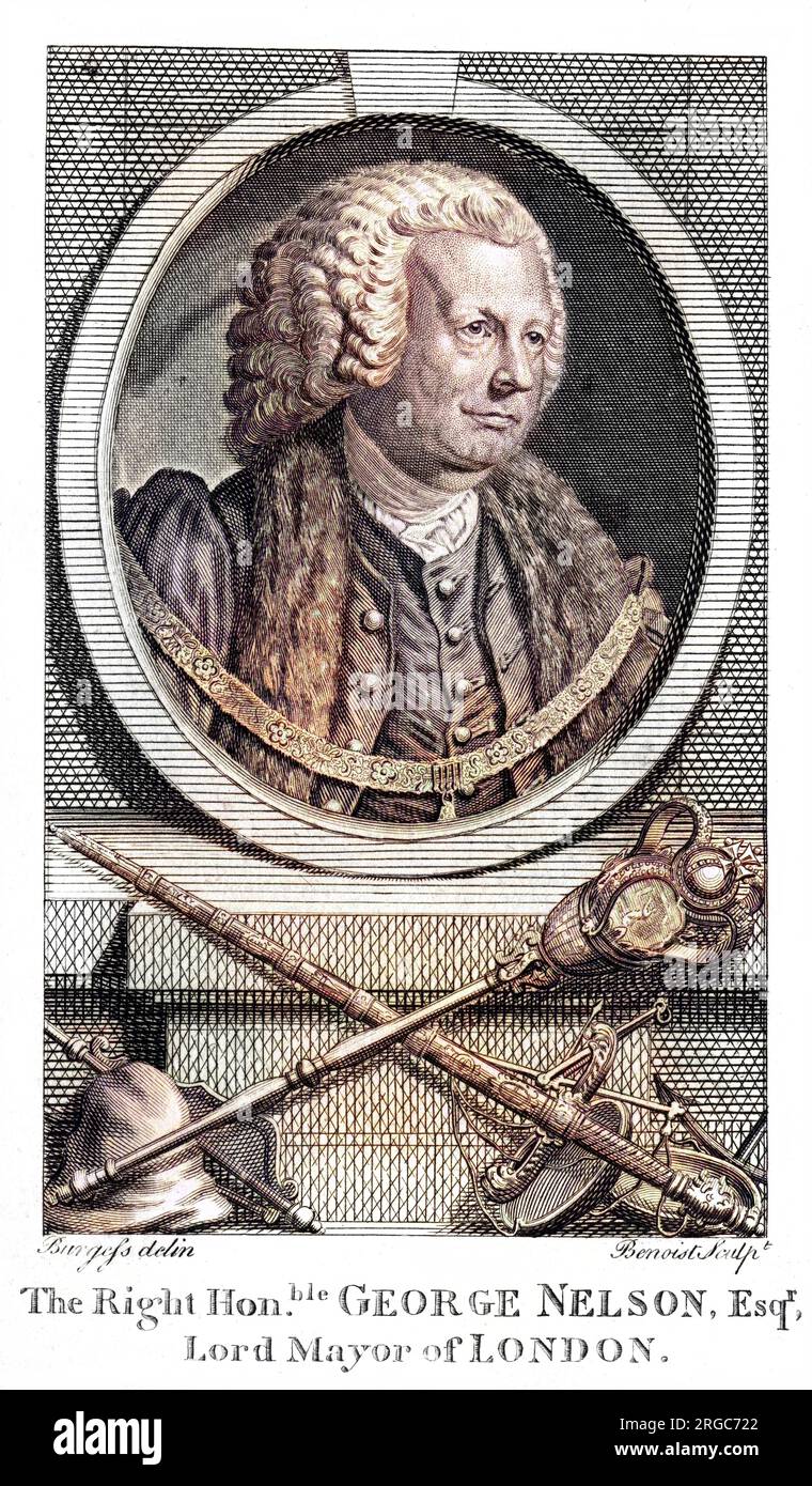 GEORGE NELSON London merchant, Lord Mayor of London Stock Photo - Alamy