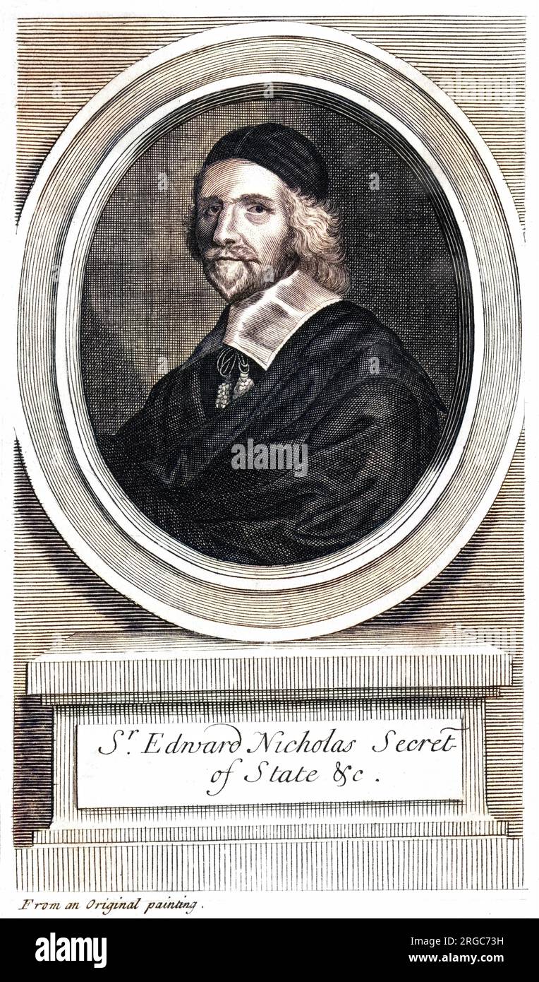 SIR EDWARD NICHOLAS Statesman of royalist principles, secretary of ...