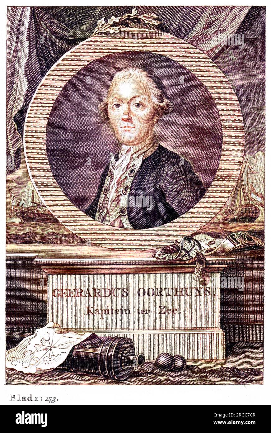 GERARD OORTHUYS (or Oorthuis) Dutch naval commander at the battle of ...