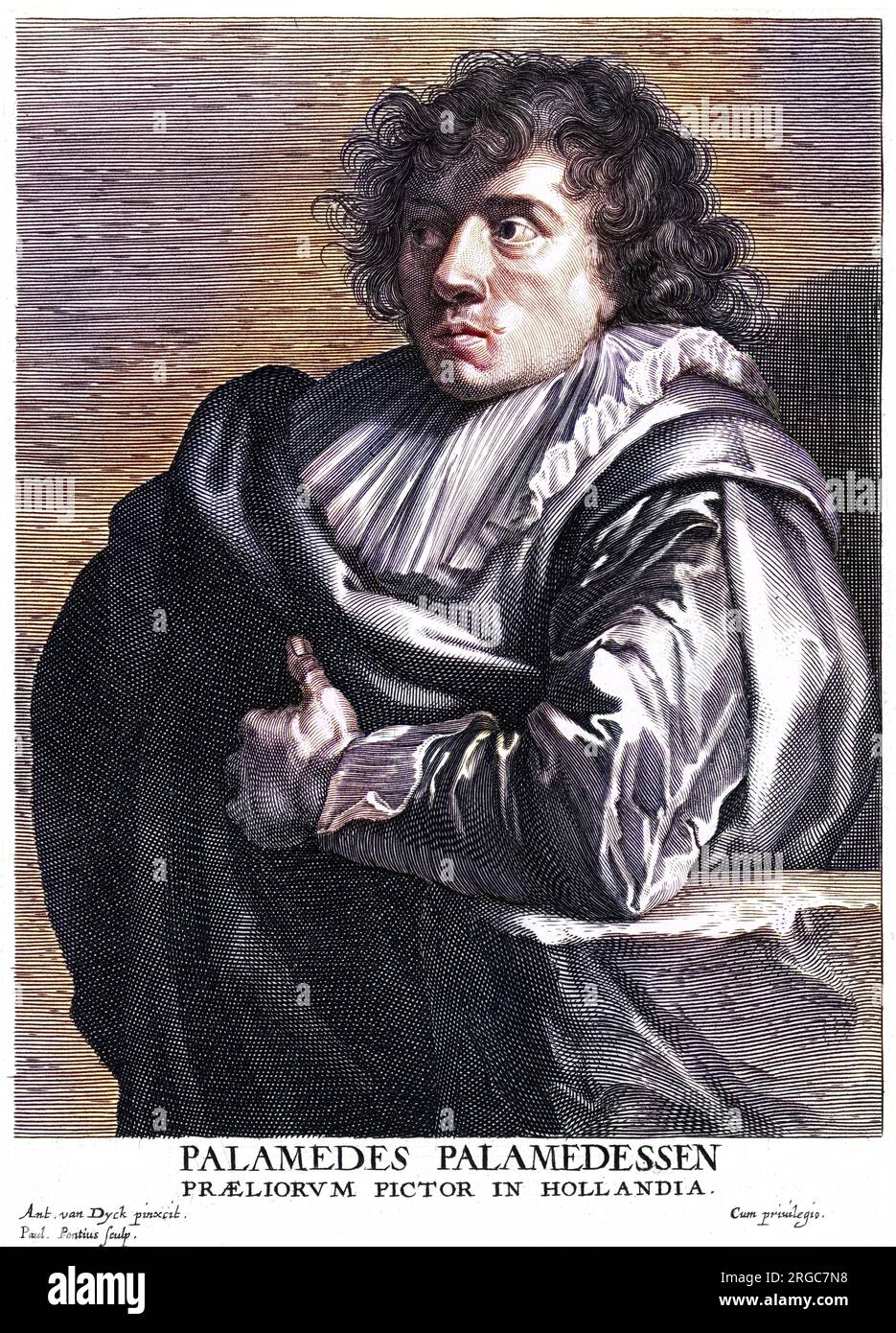 PALAMEDES PALAMEDESZ London-born Dutch artist, member of a family of ...