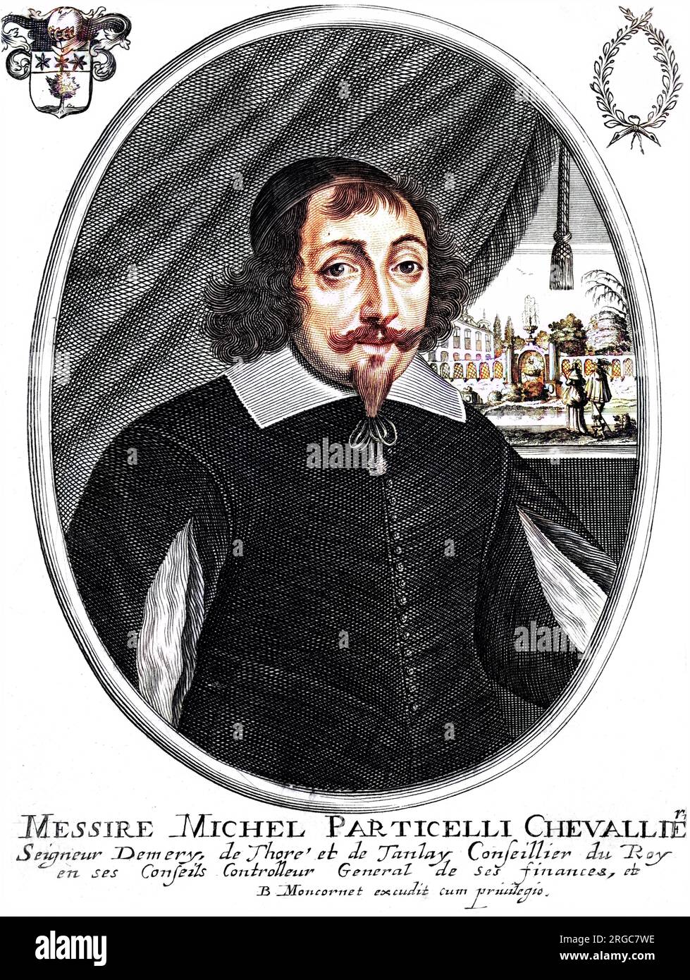 MICHEL PARTICELLI, sieur d'Emery French financier, controlleur- general ...