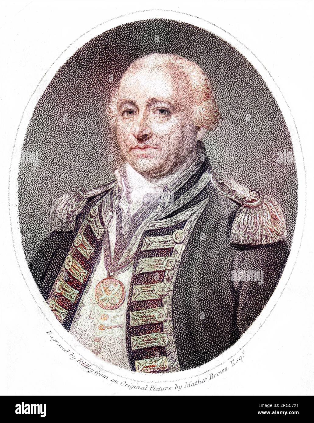 SIR THOMAS PASLEY British naval commander Stock Photo - Alamy