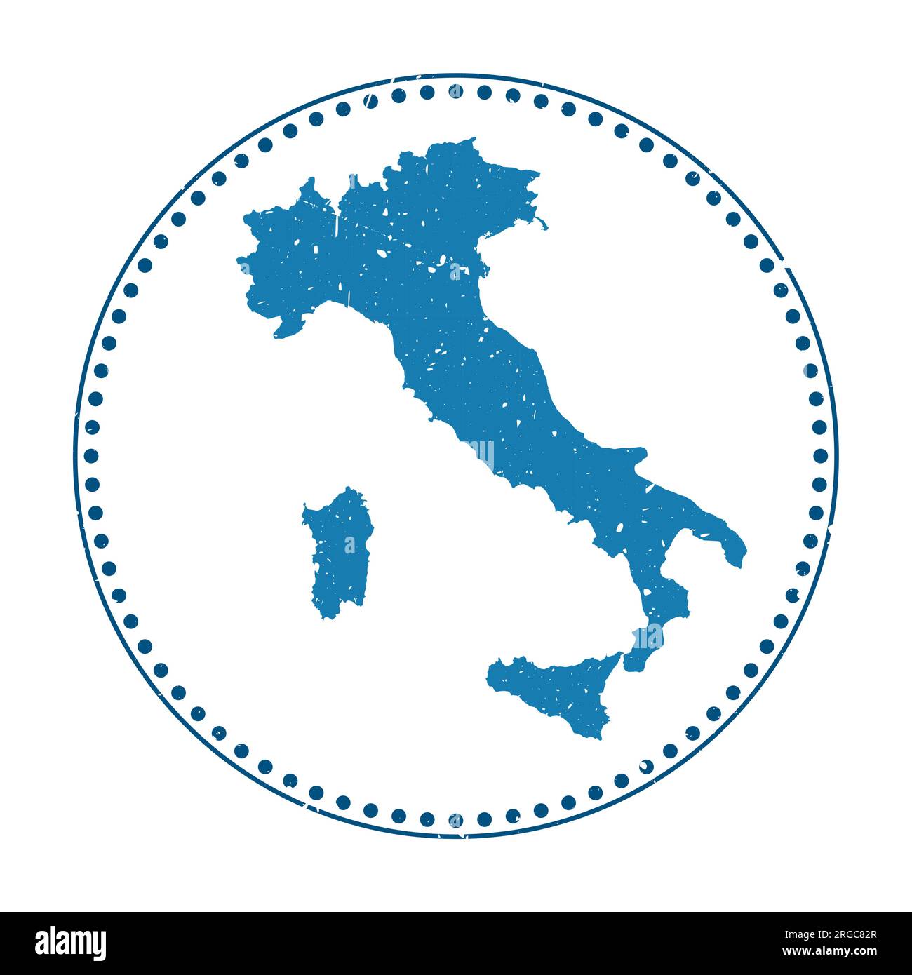 Used italian stamp Stock Vector Images - Alamy