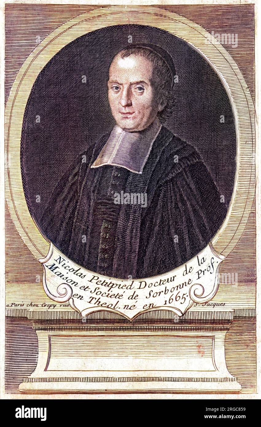 NICOLAS PETIT-PIED (1665 - 1747), French churchman, professor of ...