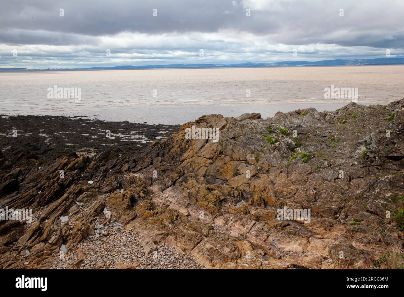 Clevedon seafront, Somerset Stock Photo - Alamy