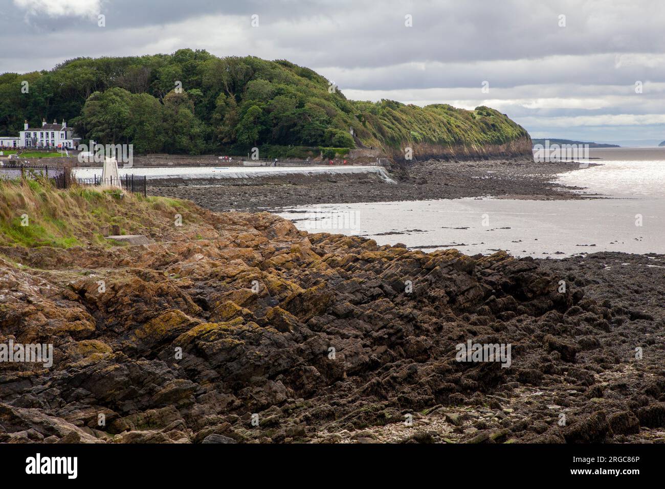 Clevedon seafront, Somerset Stock Photo - Alamy