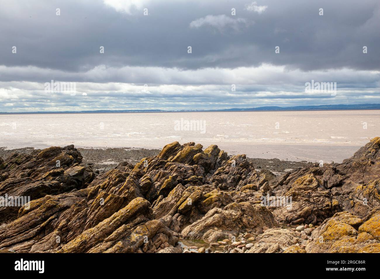 Clevedon seafront, Somerset Stock Photo - Alamy