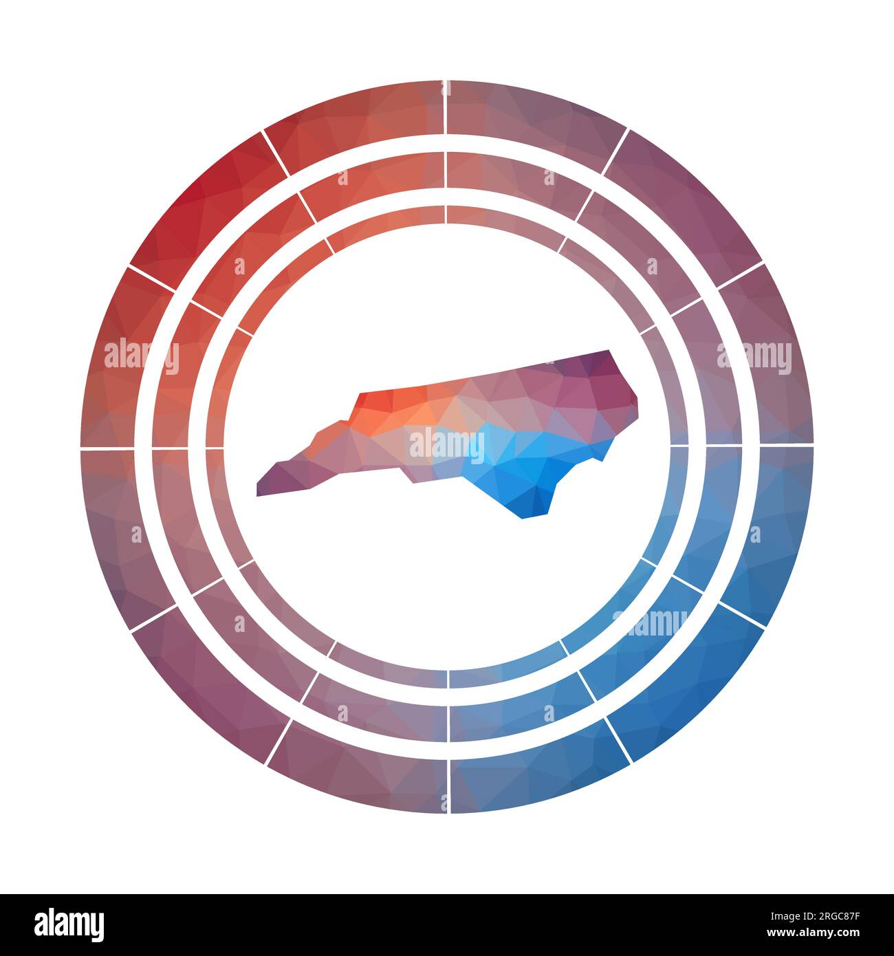 North carolina boundary Stock Vector Images - Alamy