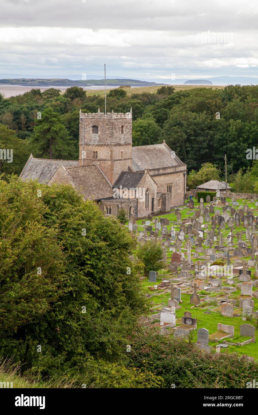 St Andrew's Church Clevedon Stock Photo - Alamy