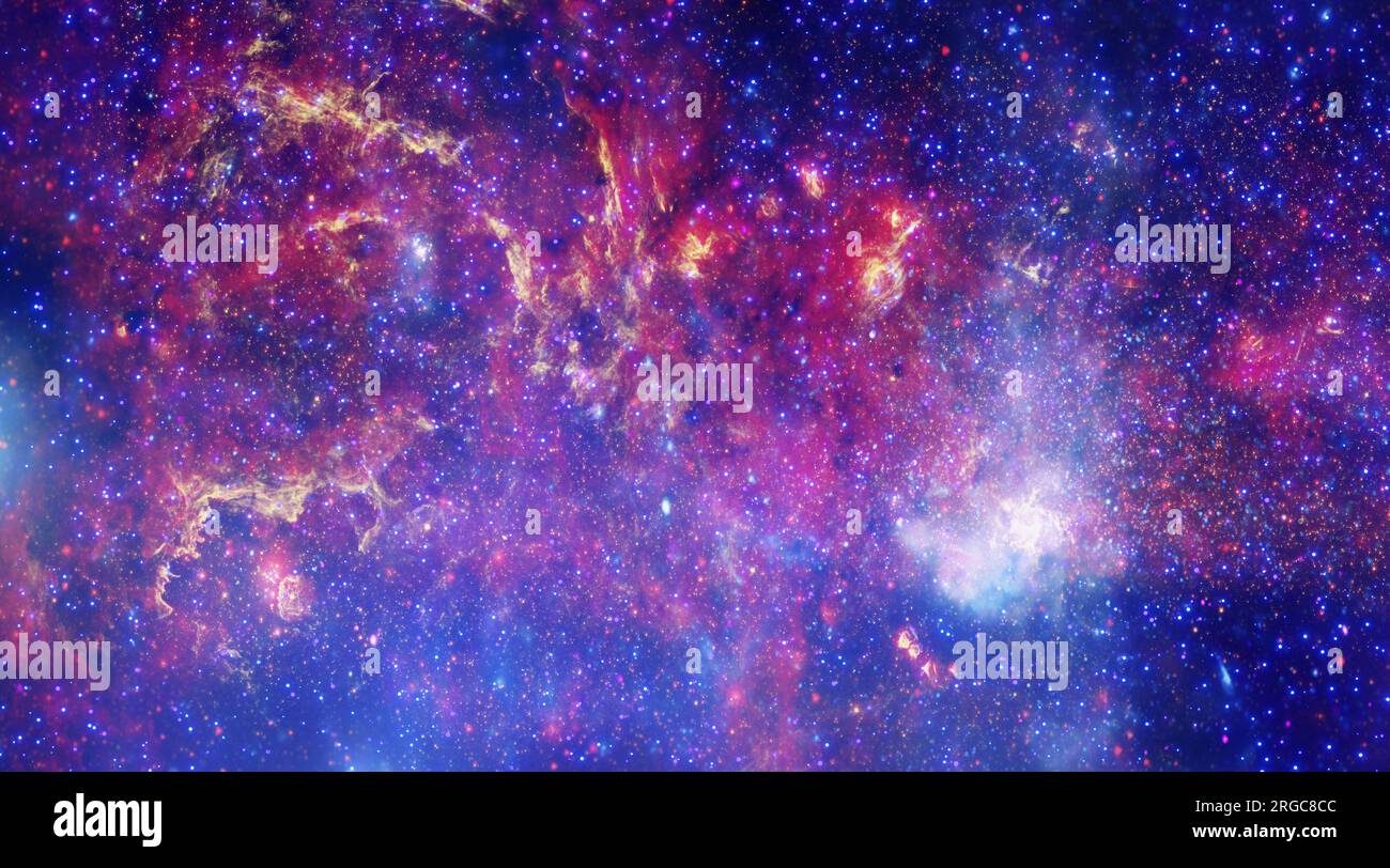 Galaxy in the universe. Starry outer space background. Elements of this ...