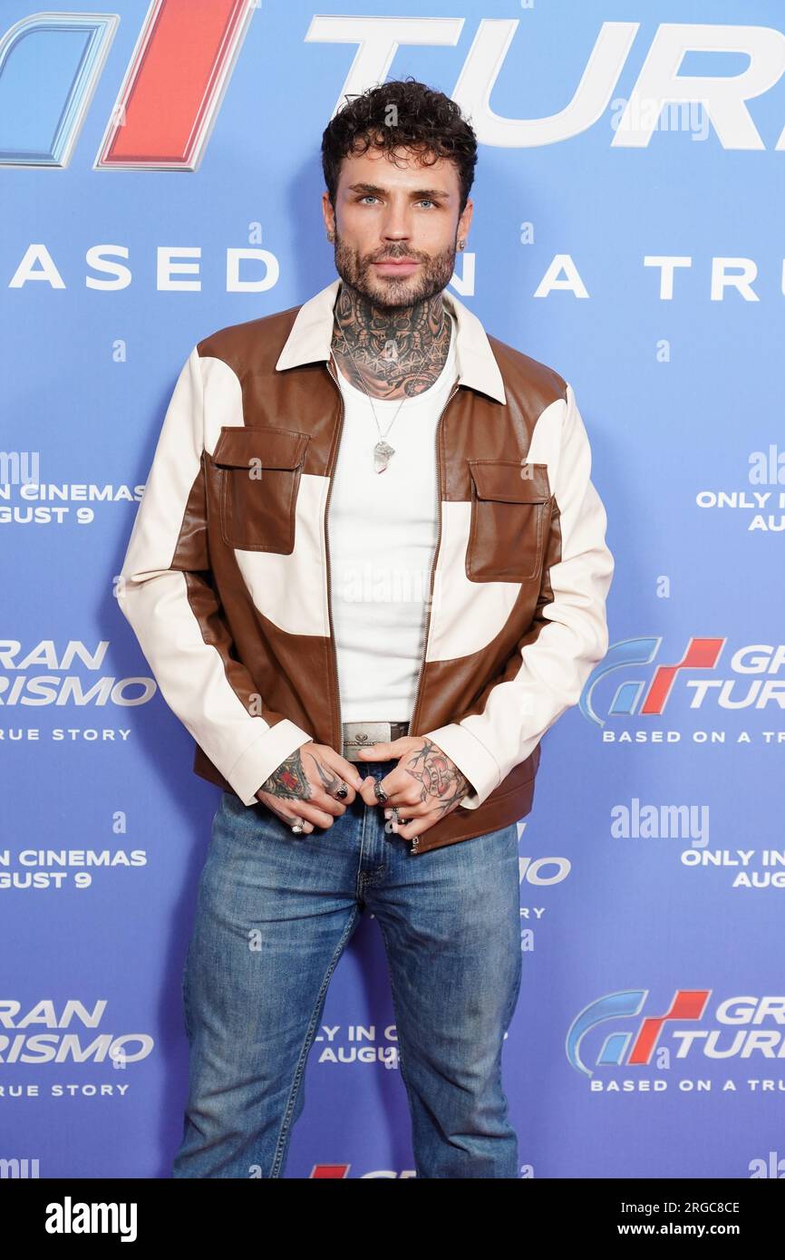 Declan Doyle attends the screening of Gran Turismo at the Ham Yard ...