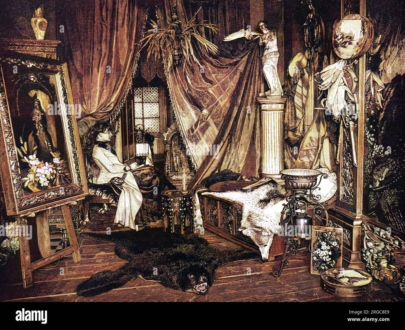 HERMIONE VON PREUSCHEN German artist and poet, who lived a colourful ...