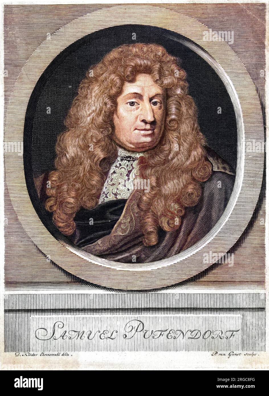 SAMUEL PUFENDORF German jurist and historian Stock Photo - Alamy