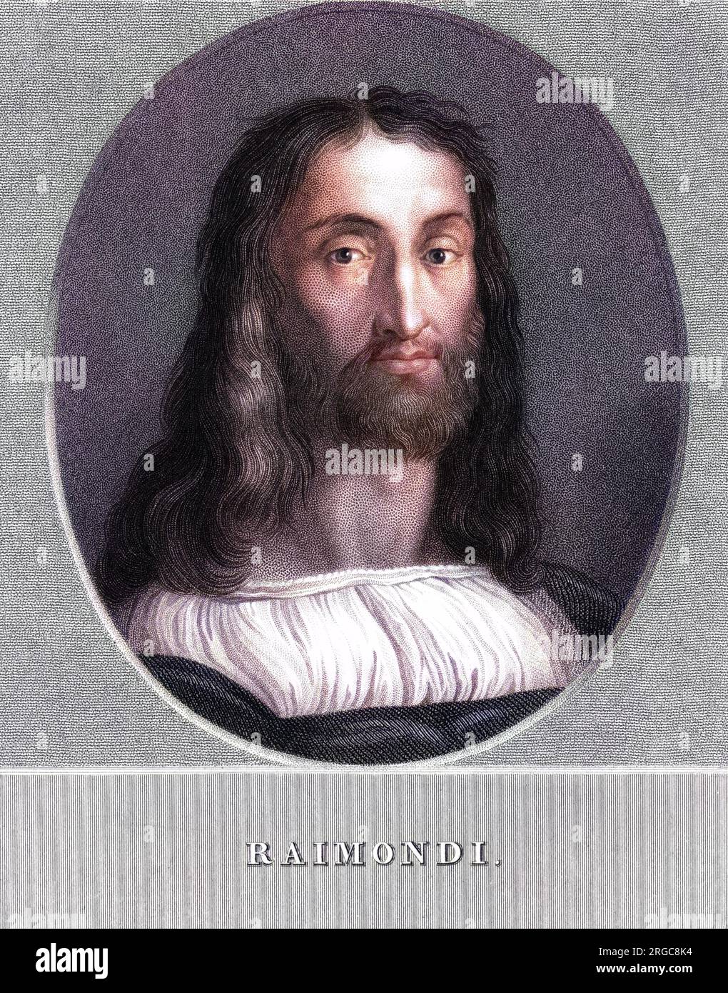 MARC ANTONIO RAIMONDI Italian artist and engraver Stock Photo - Alamy