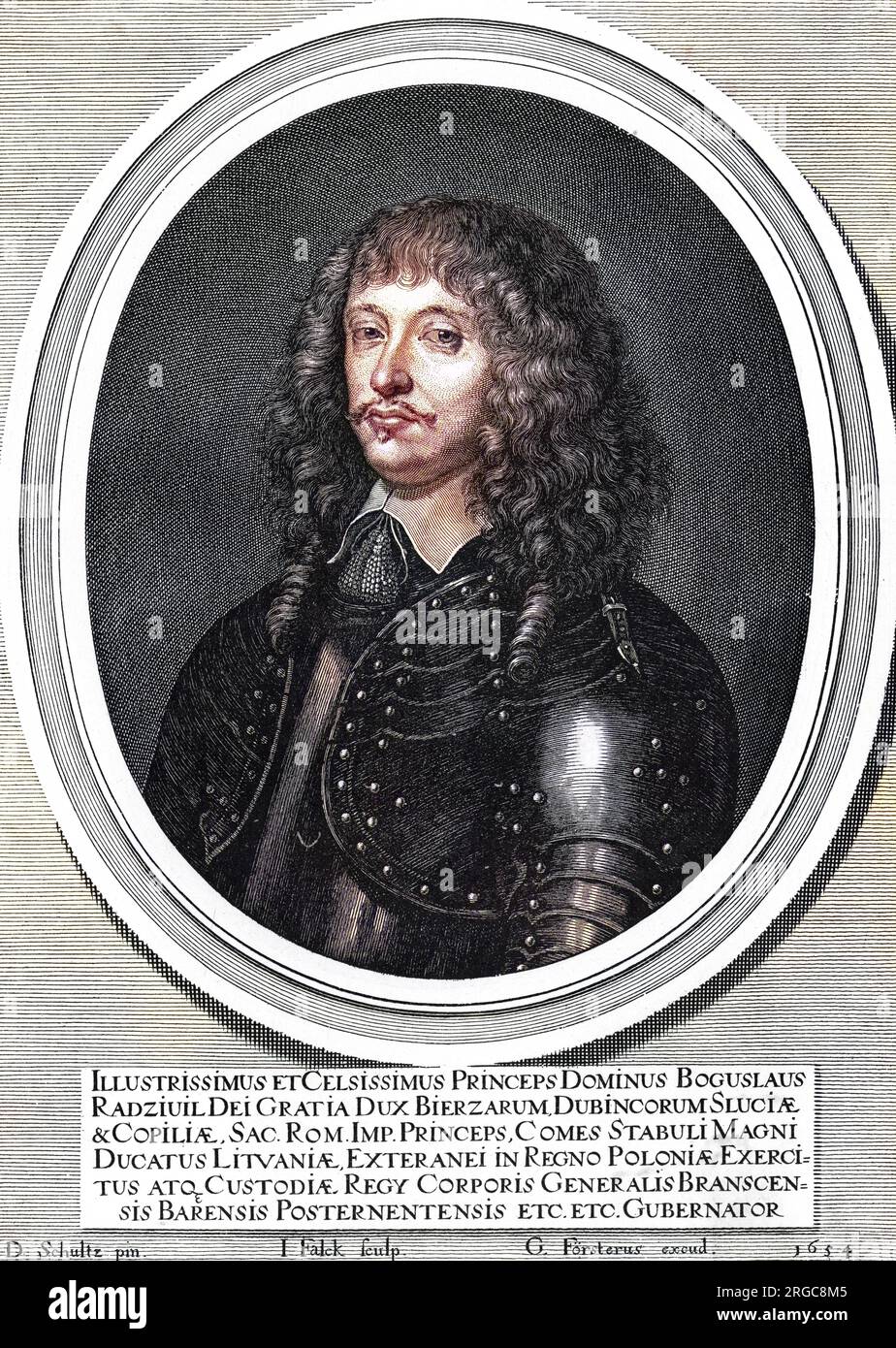 BOGUSLAV RADZIWILL Polish noble, soldier and statesman Stock Photo - Alamy