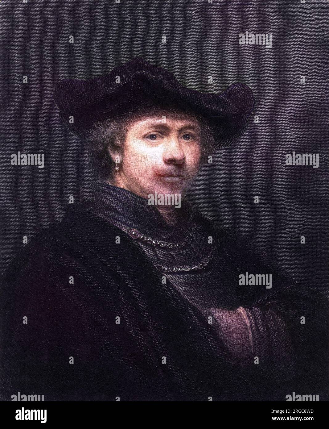 REMBRANDT VAN RHYN Dutch artist Stock Photo - Alamy