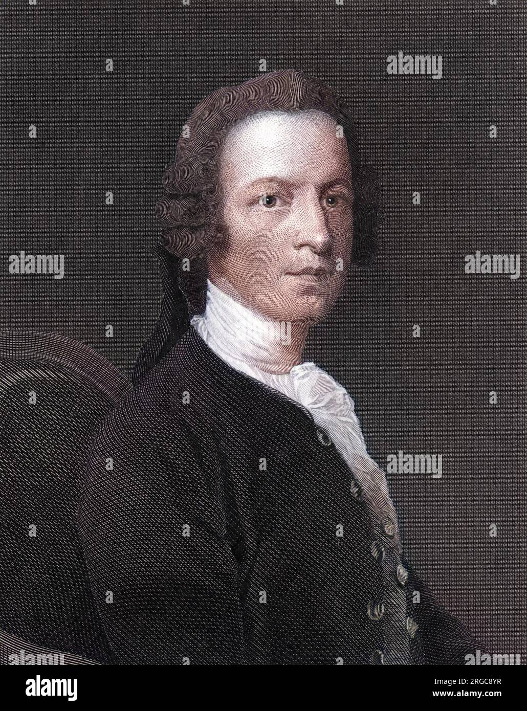 NICHOLAS REVETT architect and draughtsman, especially in Greece Stock ...