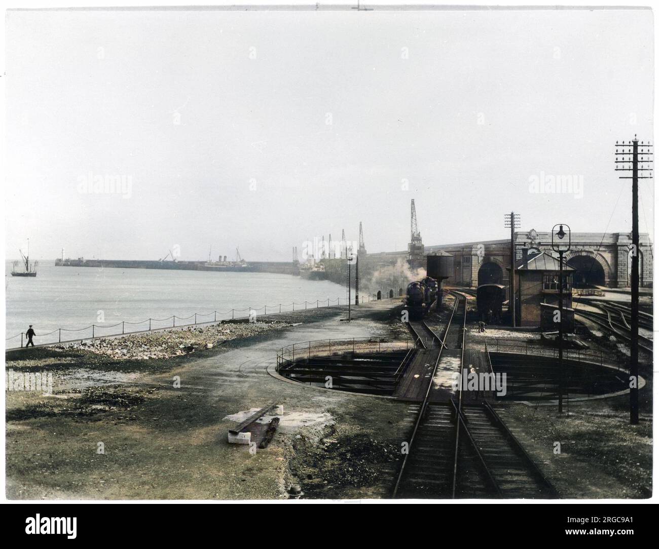 Admirality Pier Dover, Kent Stock Photo - Alamy
