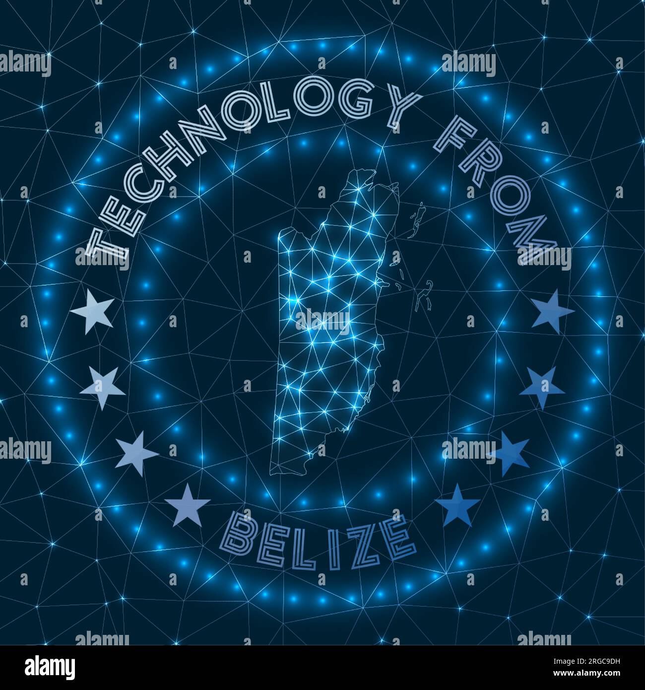 Belize mesh Stock Vector Images - Alamy