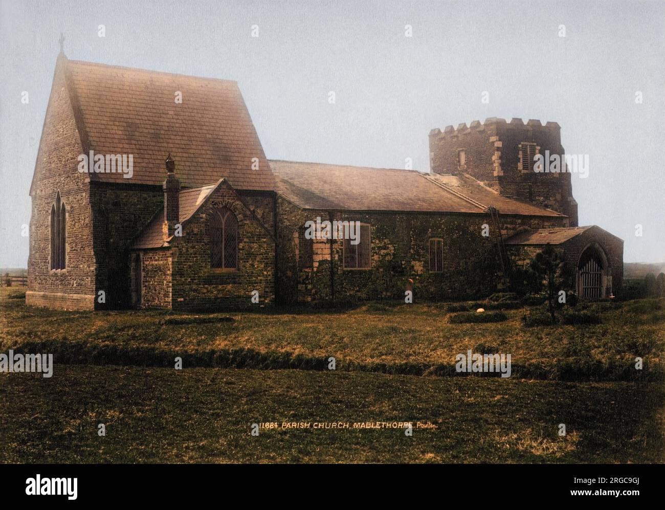 The parish church at Mablethorpe, Lincolnshire Stock Photo - Alamy