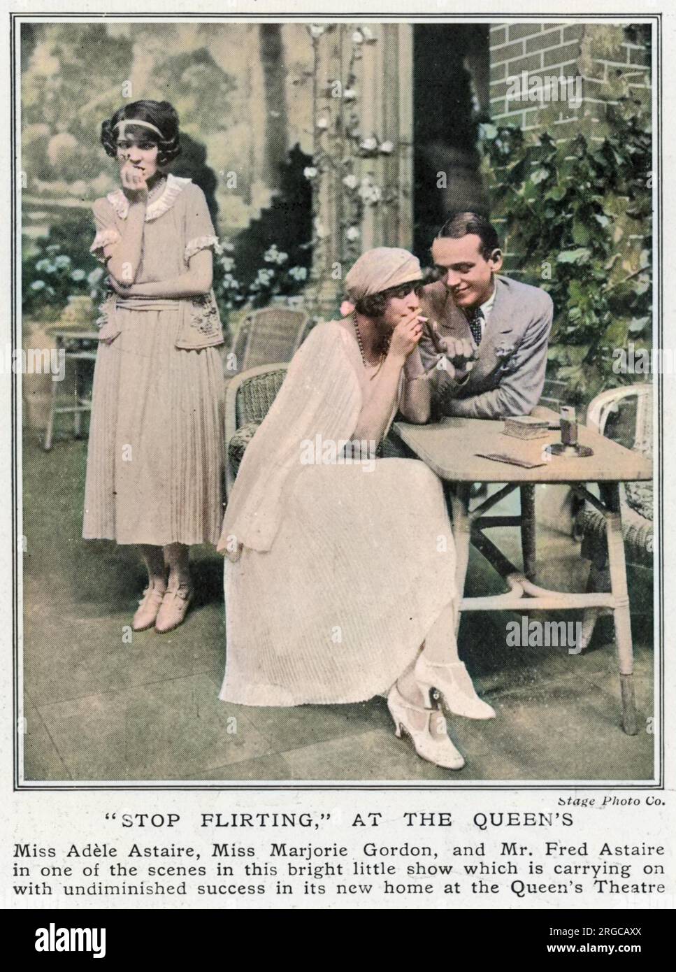 Fred and Adele Astaire starring with Majorie Gordon in the successful ...