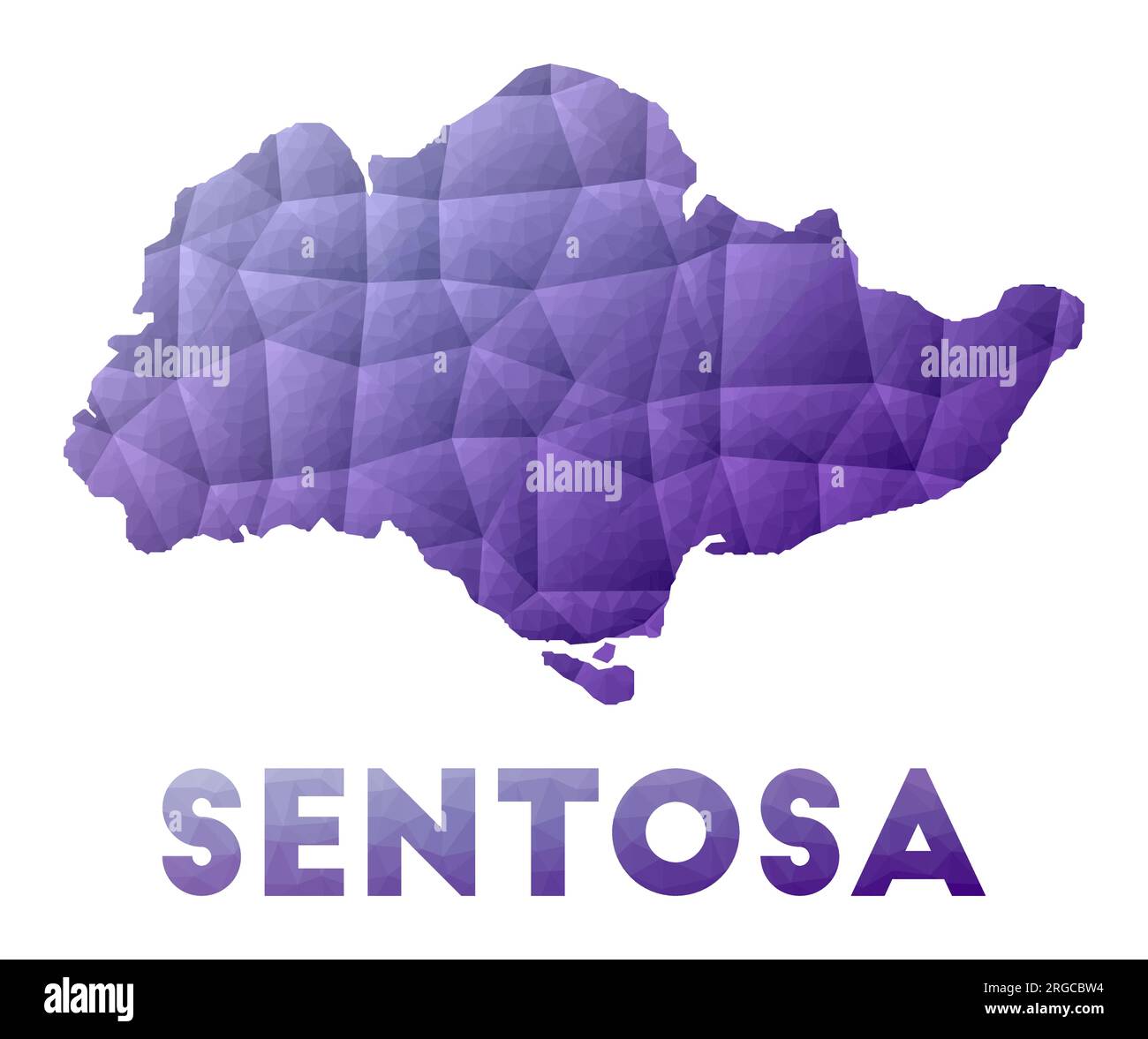 Sentosa map hi-res stock photography and images - Alamy