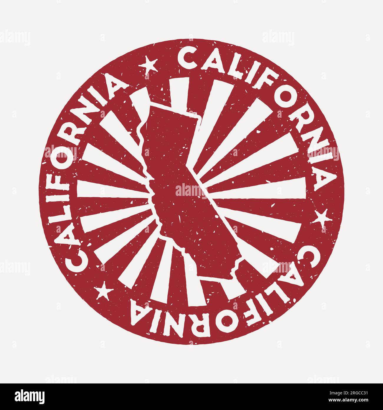 Us state california map hi-res stock photography and images - Alamy