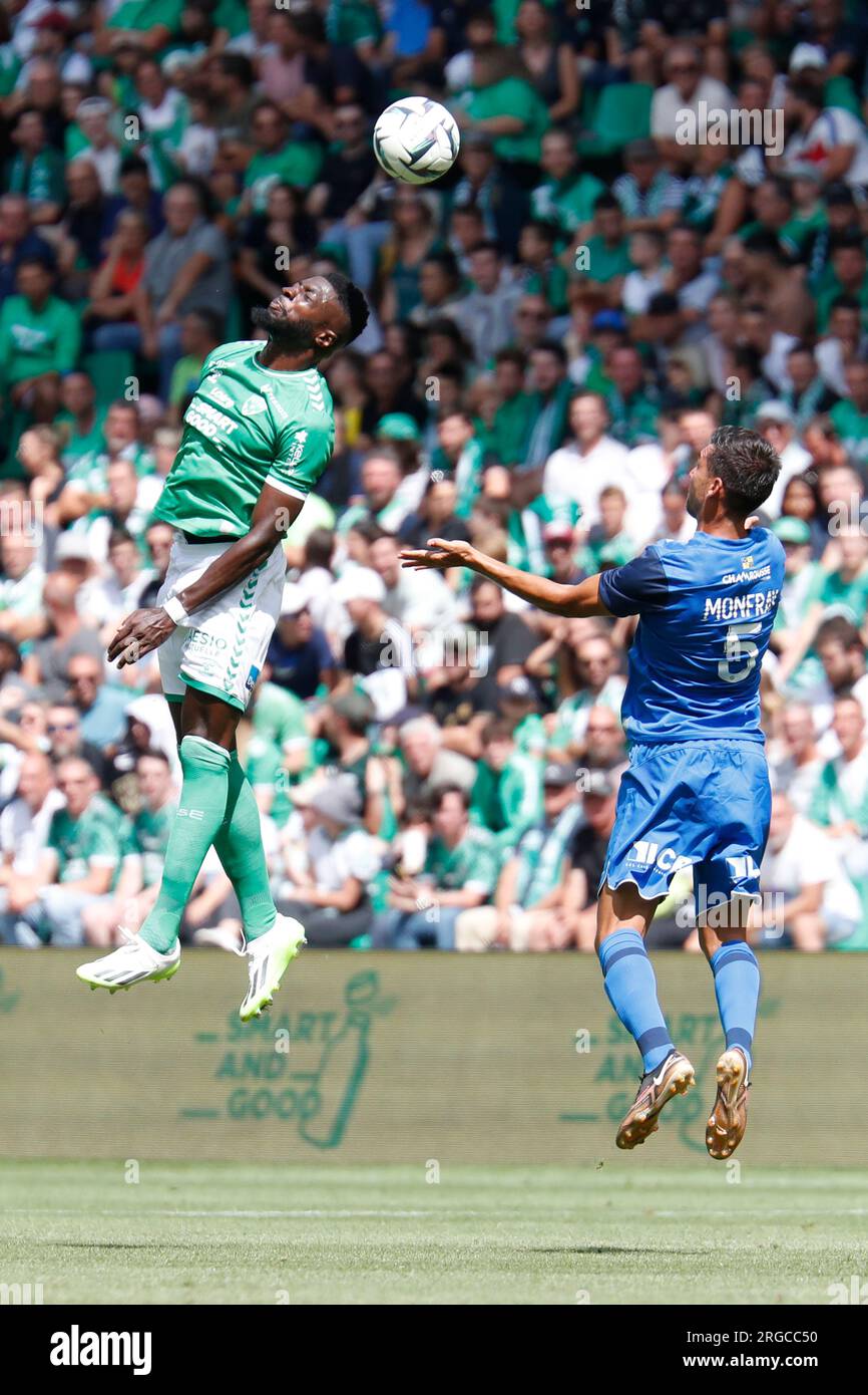 Saint Etienne, France. 05th Aug, 2023. Ibrahim SISSOKO of Saint Etienne ...