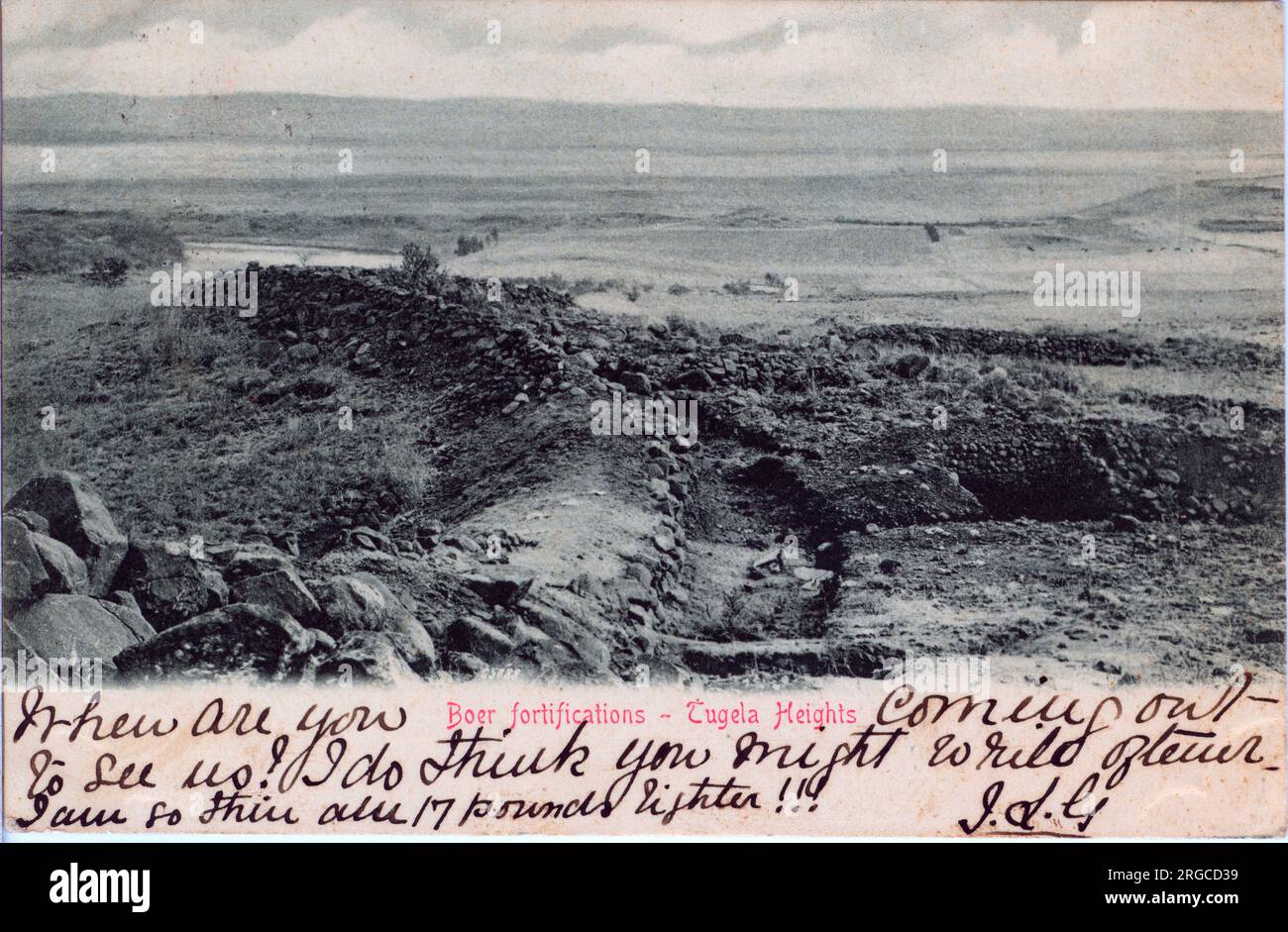 Fighting took place here during February 1900 as Redvers Buller's army ...