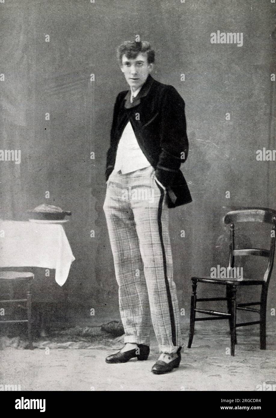 Gerald Du Maurier early in his career in the role of Ferdinand Gadd in ...