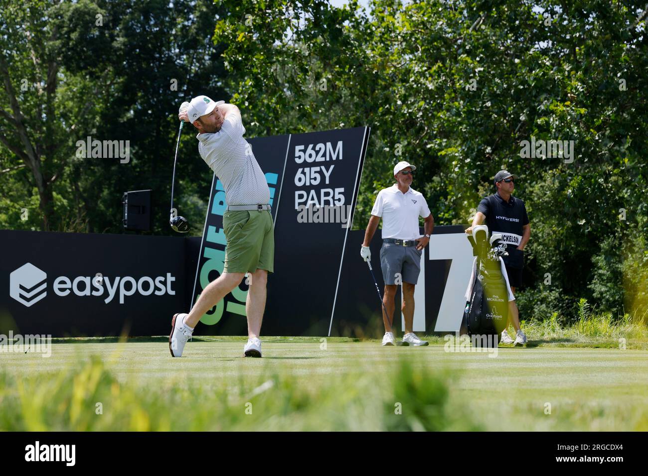 WHITE SULPHUR SPRINGS, WV - AUGUST 05: Branden Grace of South Africa ...