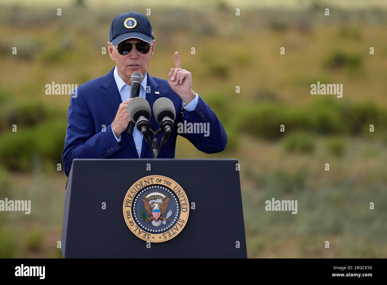 President Joe Biden speaks before signing a proclamation designating ...