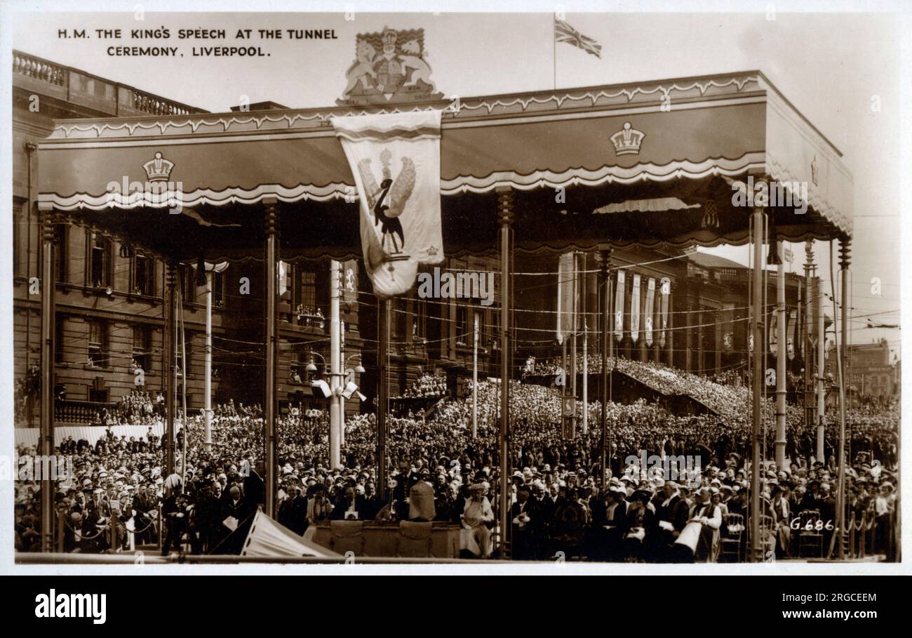 Liverpool, Merseyside - The Queensway (Birkenhead) Mersey Tunnel - The ...