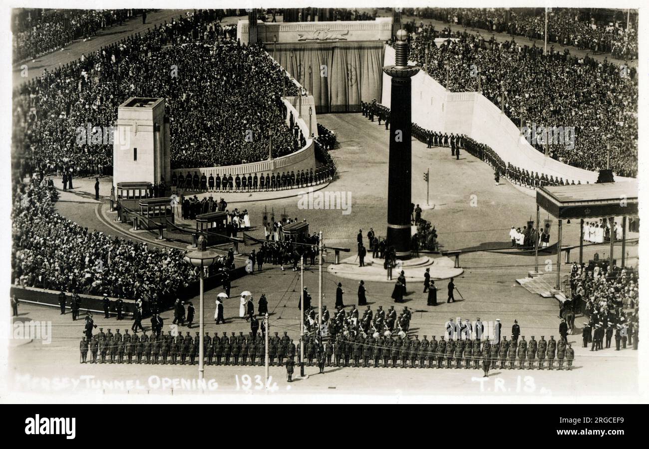 Liverpool, Merseyside - The Queensway (Birkenhead) Mersey Tunnel - The ...