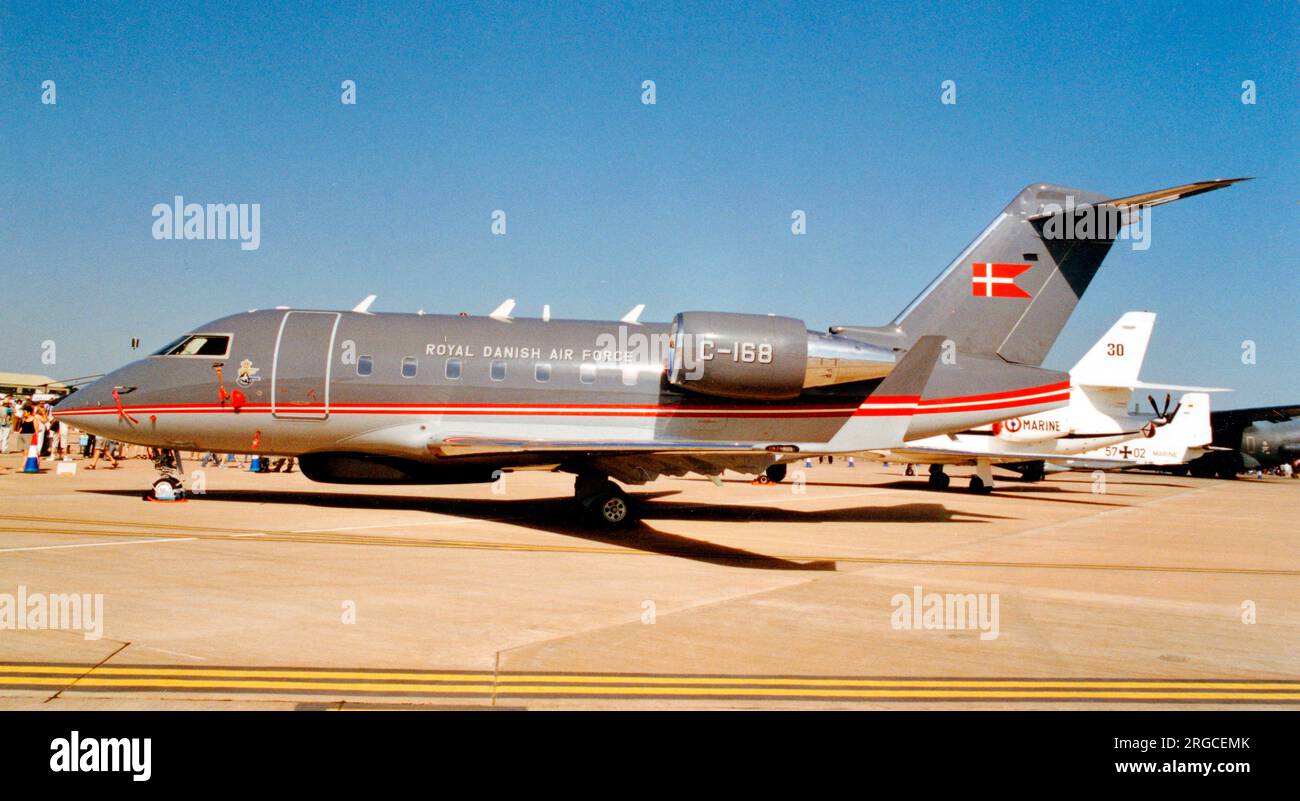 Flyvevabnet - Bombardier Challenger 604 C-168 (msn 5468), of 721 Esk ...