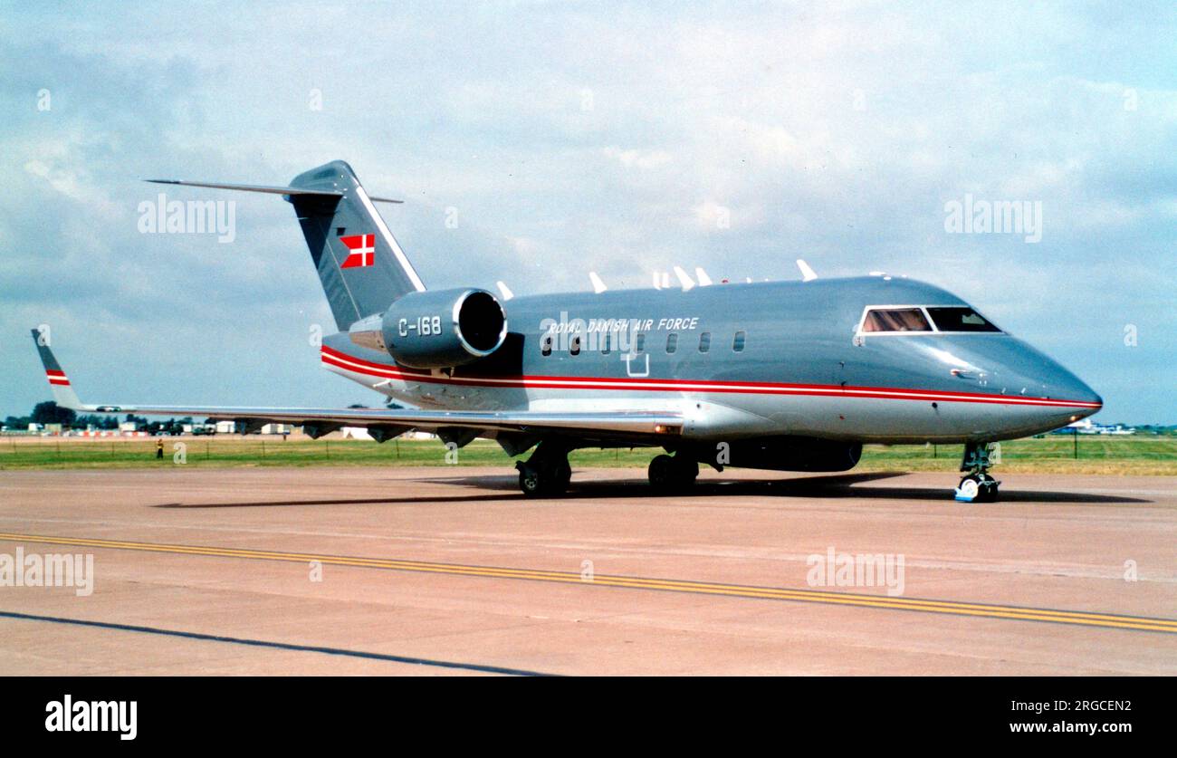Flyvevabnet - Bombardier Challenger 604 C-168 (msn 5468), of 721 Esk ...