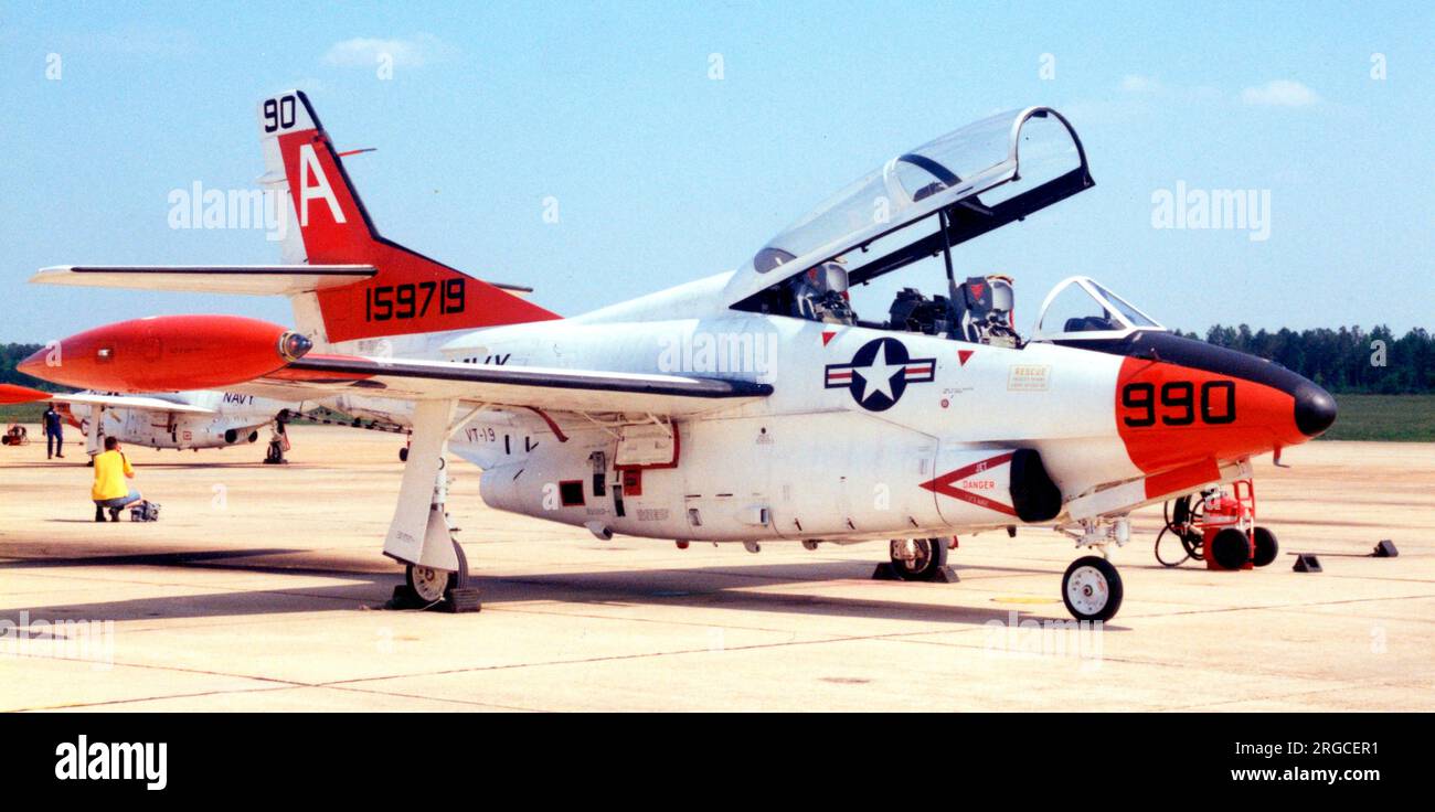 United States Navy - North American Rockwell T-2C Buckeye 159719, of VT ...