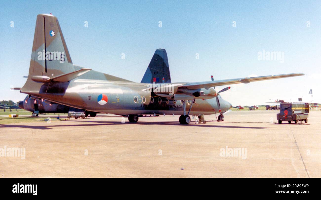 Koninklijke Luchtmacht - Fokker F27-300M Troopship C-6 (msn 10157), of ...
