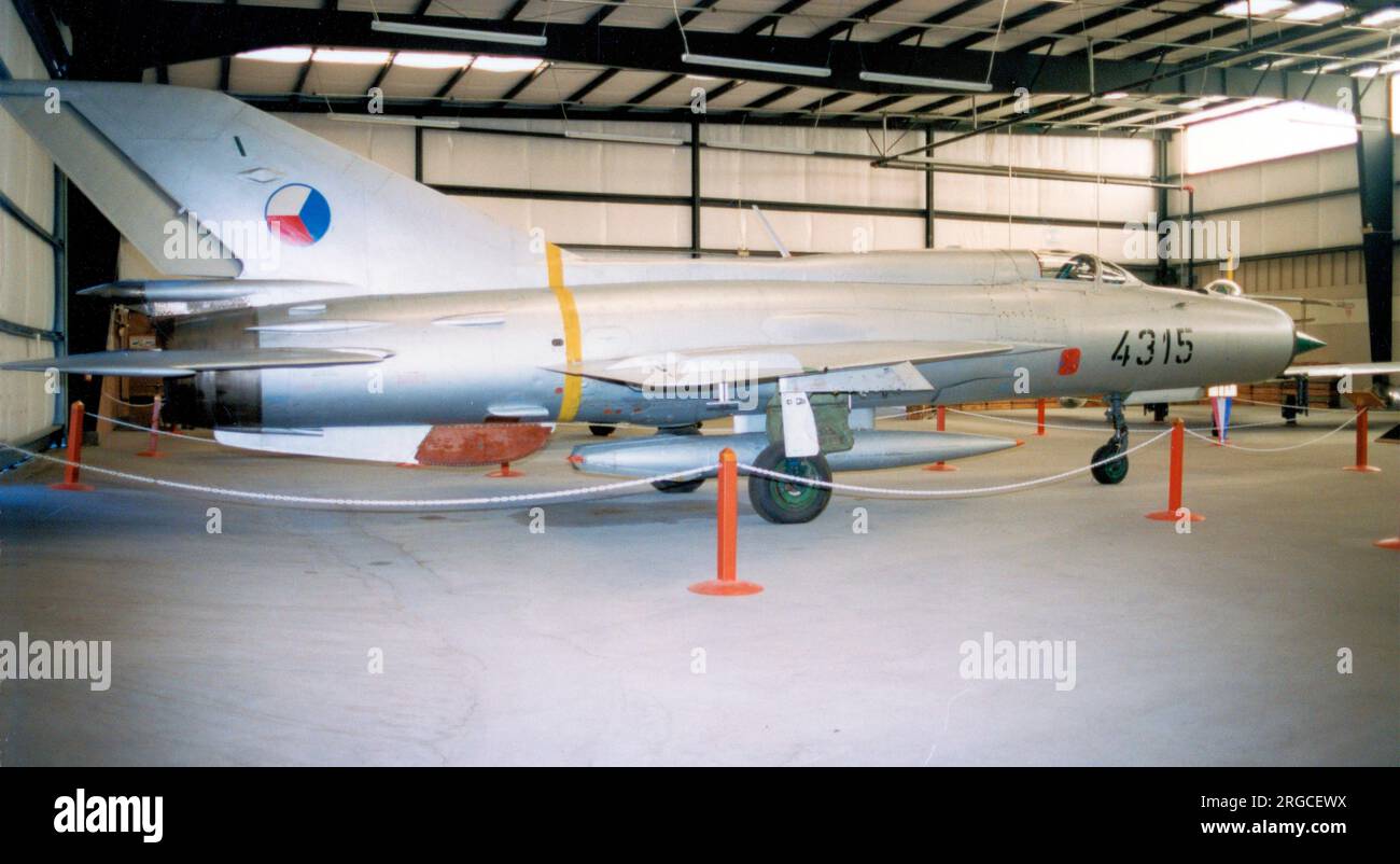 Mikoyan-Gurevich MiG-21PFM 4315 (msn 94A4315), of the Commemorative Air ...