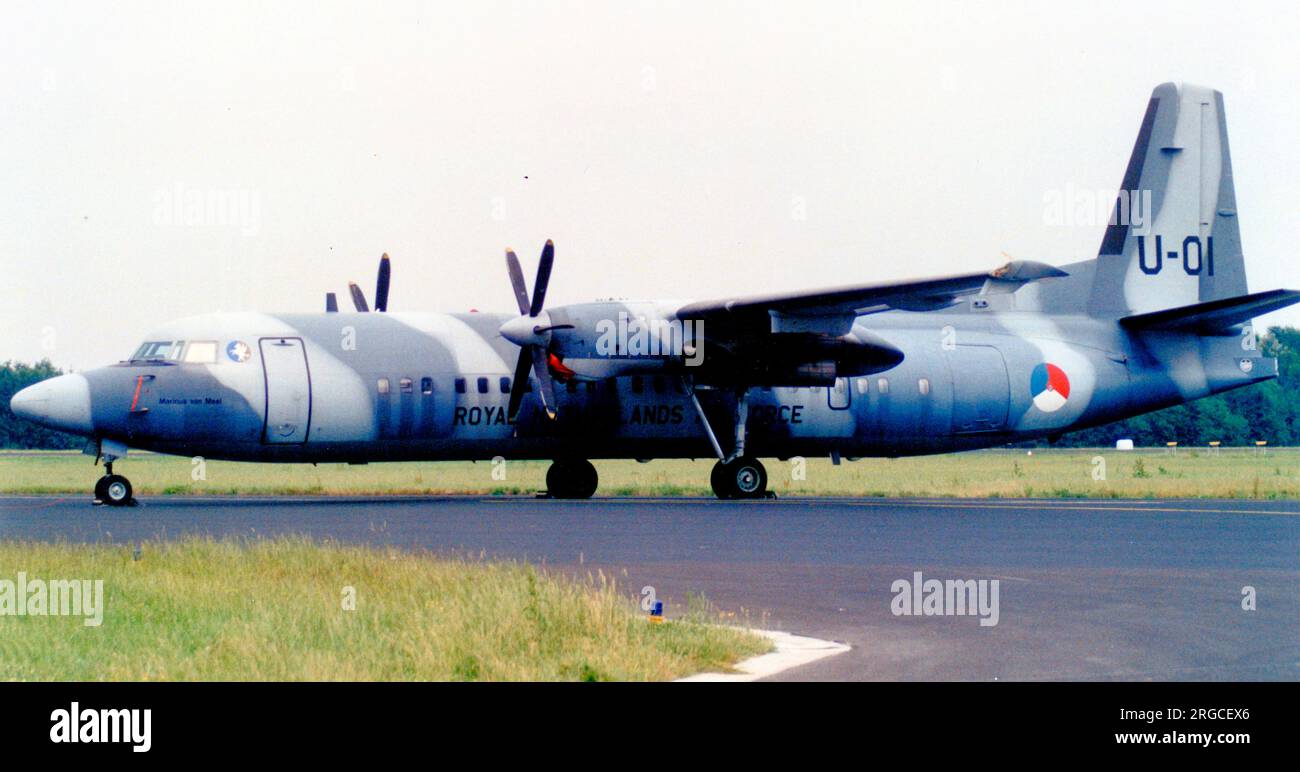 Koninklijke Luchtmacht - Fokker 50-604 U-01 (msn 20321), of 334 ...