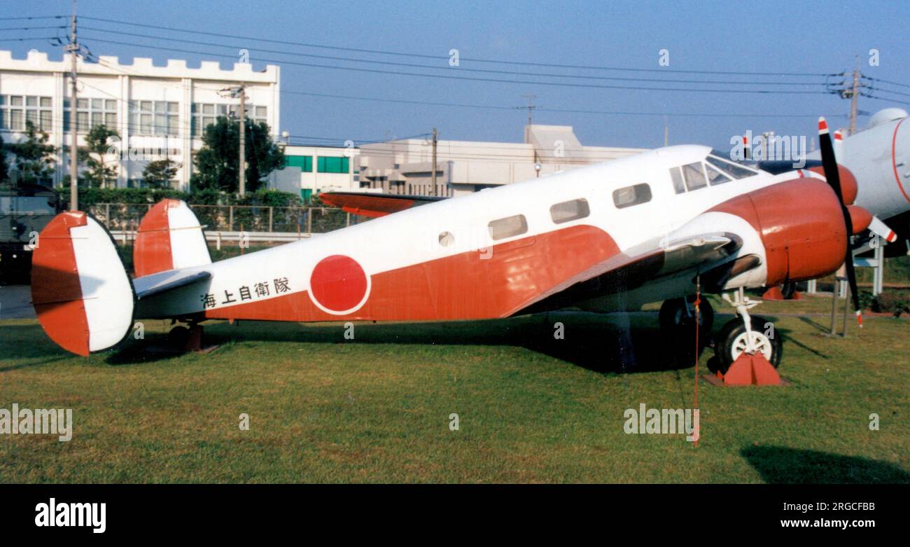 Beechcraft SNB-5 6434, on display at the Kanoya Naval Air Base Museum ...